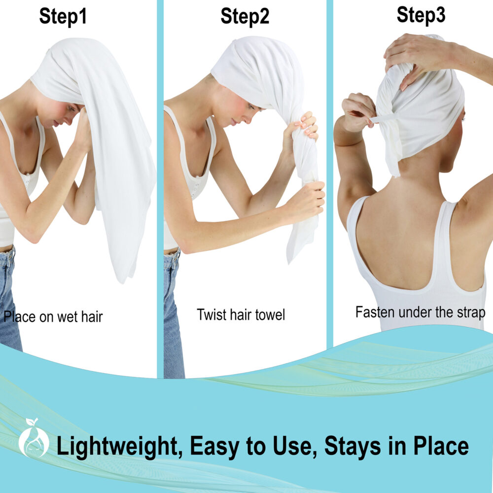 Hair RePear Ultimate Hair Towel For Short to Shoulder Length Hair 19 ...